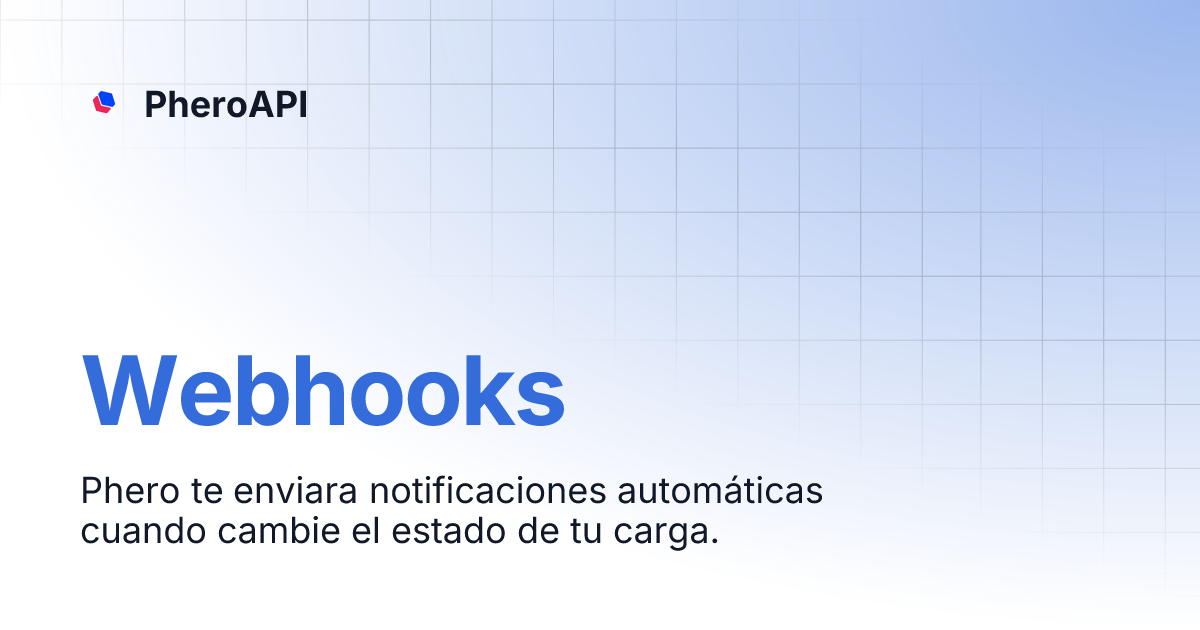 Webhooks | PheroAPI